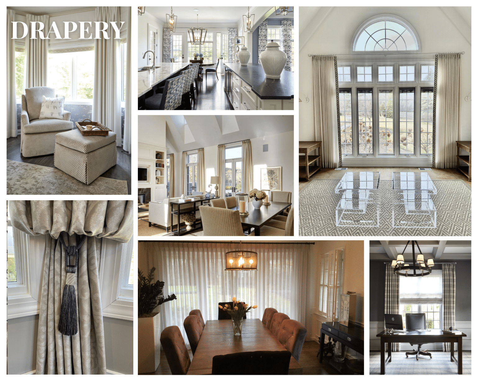 Draperies & Curtains - Styles To Fit Your Home | Drapery Connection